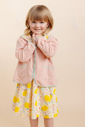 Reversible Knit Hoodie - Pink Lemonade (FINAL SALE)